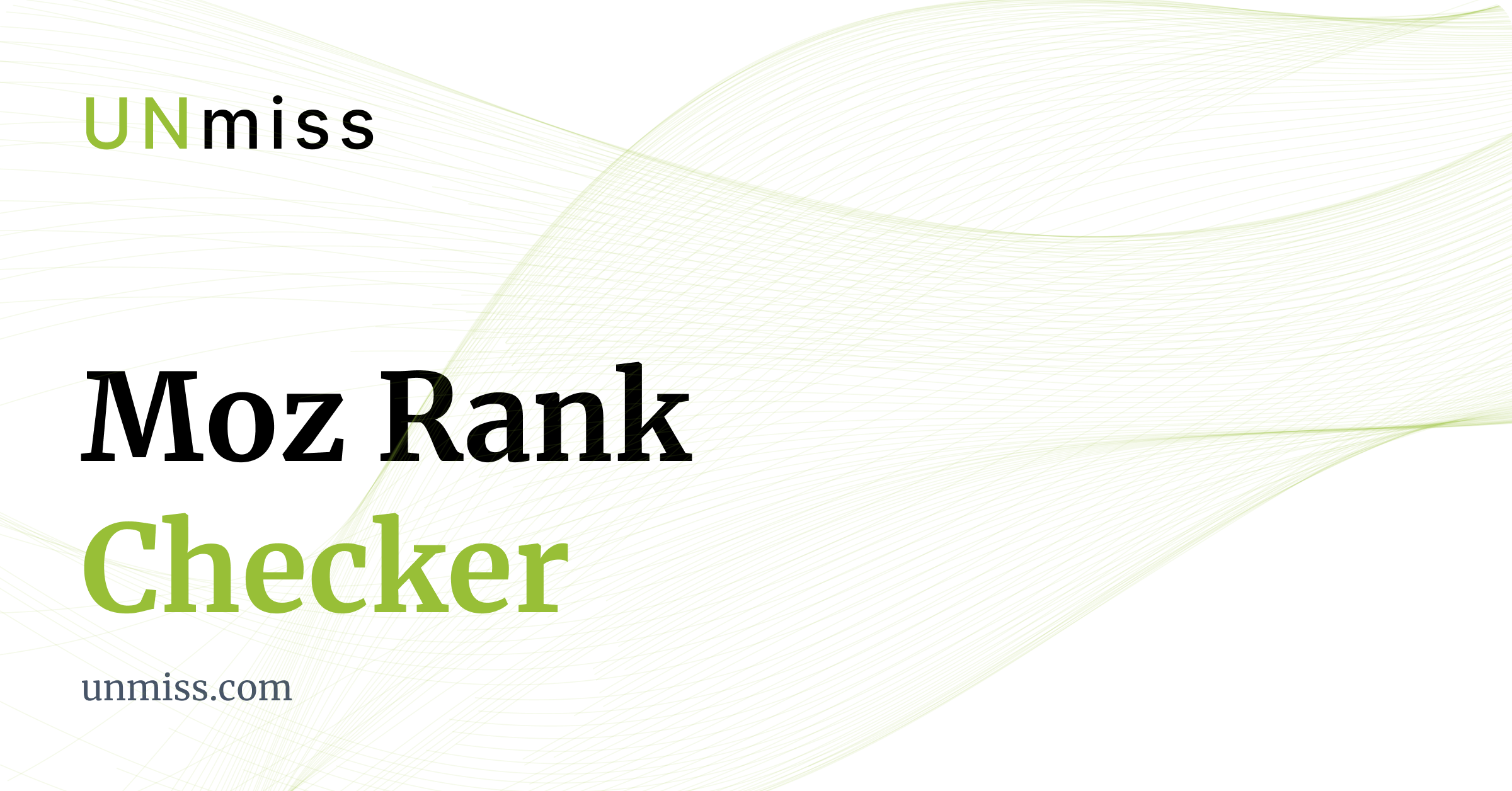 Moz Rank Checker Tool | Rank Checker tool by Moz