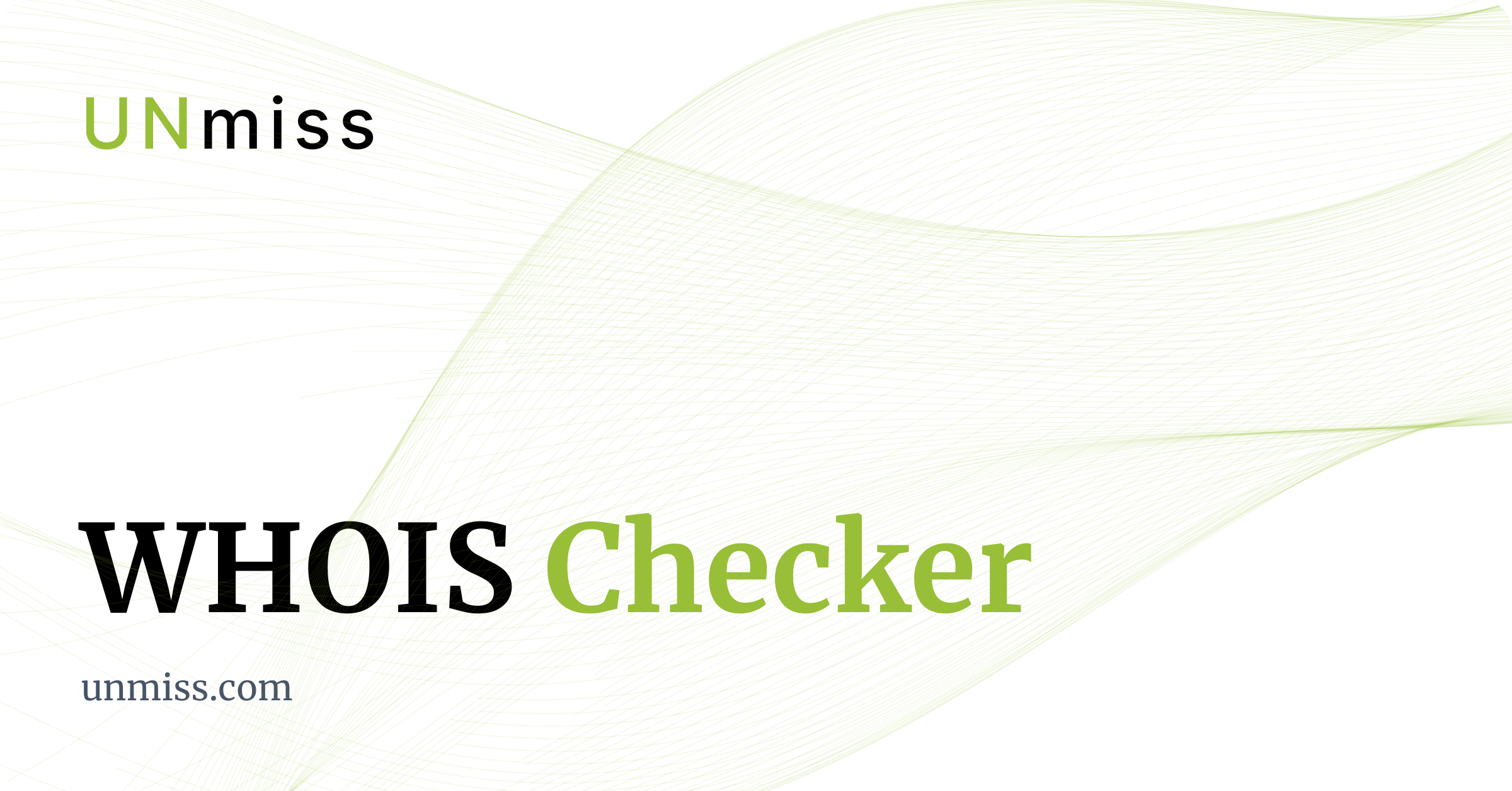 Whois Checker | Domain Availability Check | IP Search